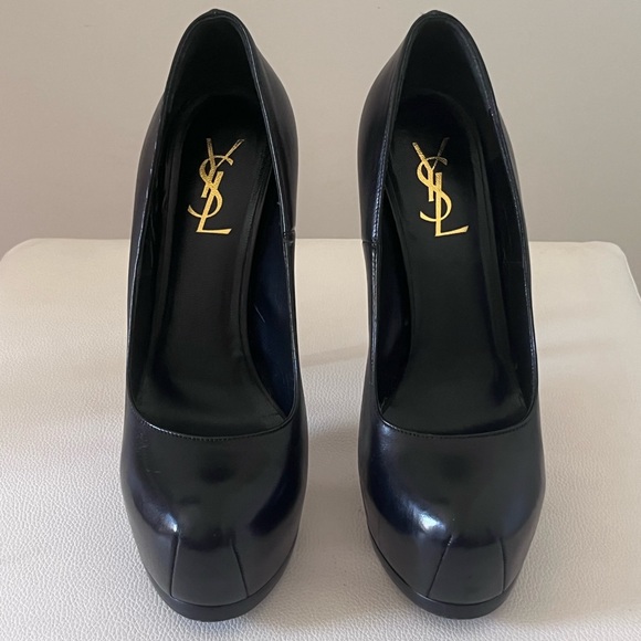 Yves Saint Laurent | Shoes | Ysl Tribtoo Yves Saint Laurent Black Shoes ...